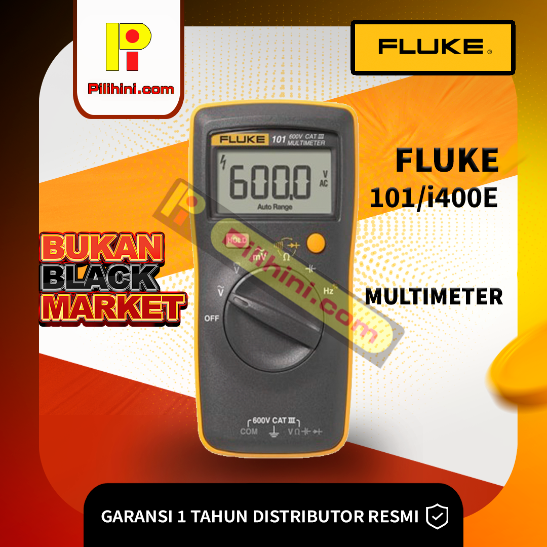 Fluke 101 Digital Multimeter/i400E Clamp Kit – pilihini.com